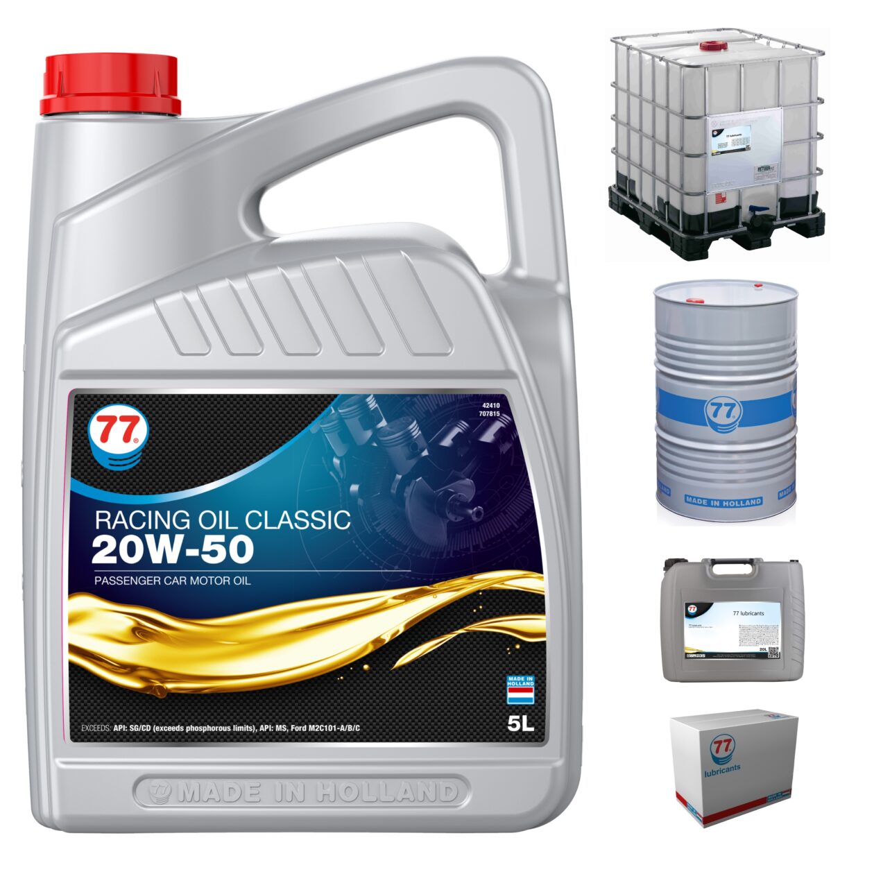 77 Lubricants B.V. - Hoge kwaliteit olie van 77 lubricants