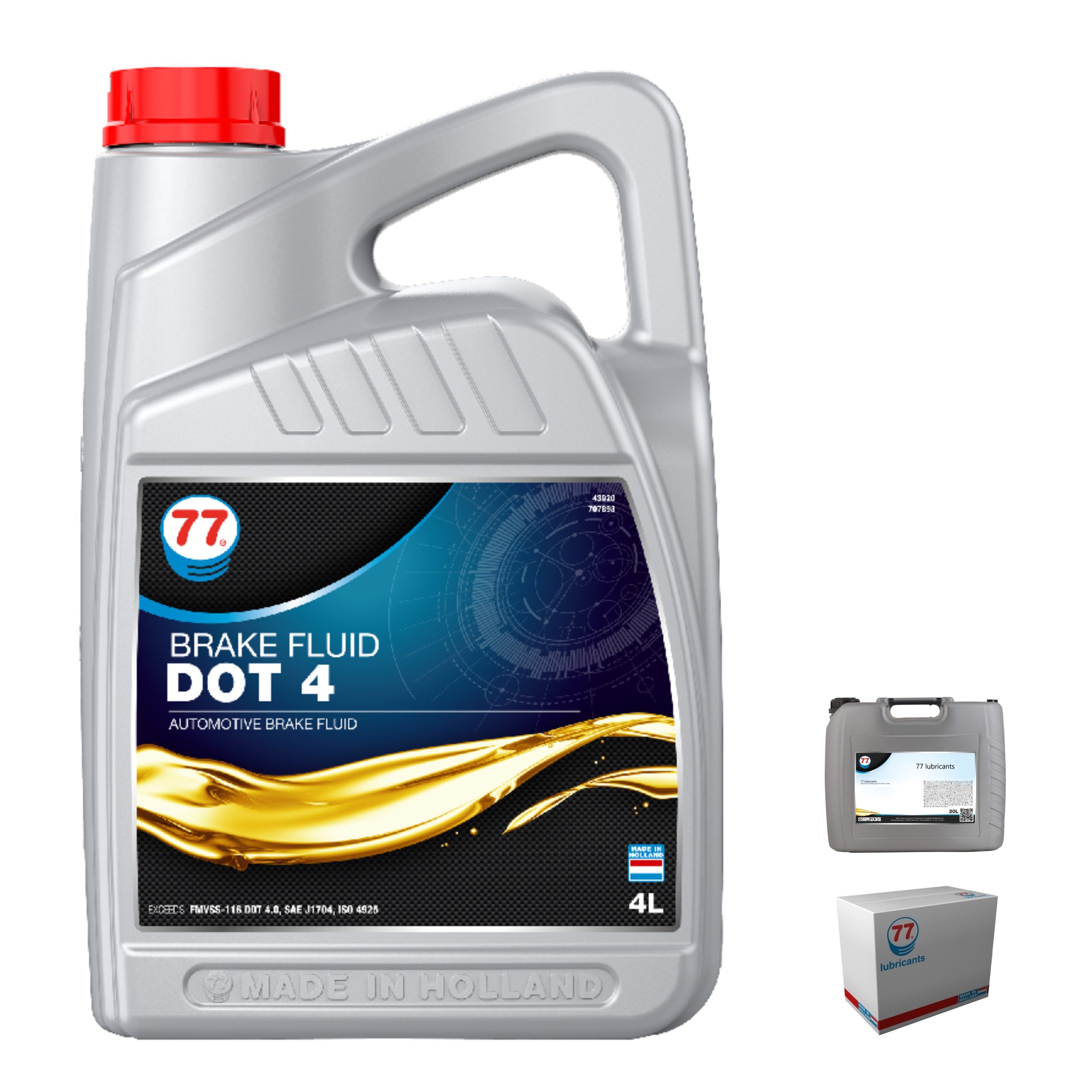 DOT 4 remvloeistof - 77 Lubricants B.V.